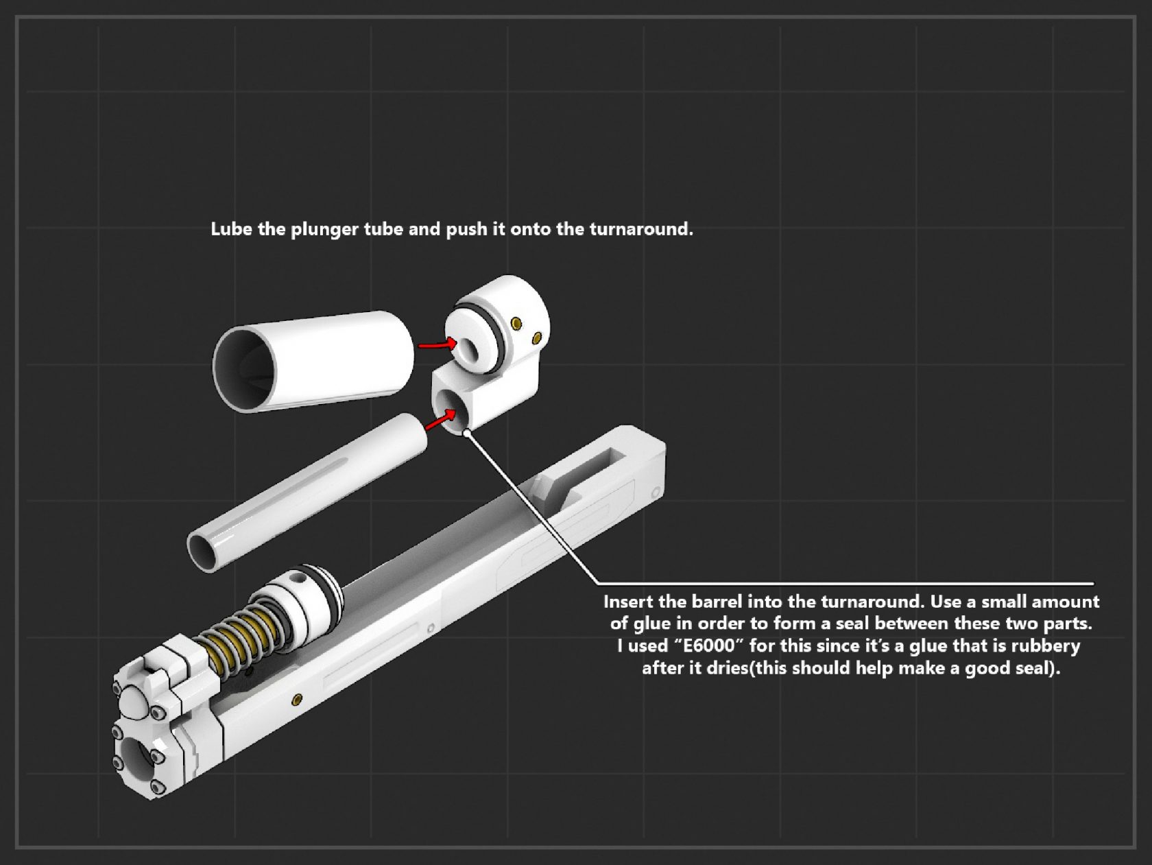「3D打印图纸下载」The Gecko 壁虎（3D打印NERF软弹发射器）-aRAY「爱生活.爱剁手.爱折腾」