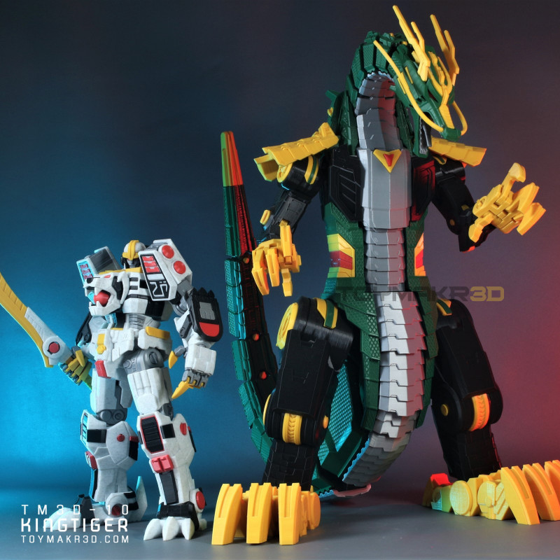 「3D打印图纸下载」TOYMAKR3D Kingtiger 虎王-aRAY「爱生活.爱剁手.爱折腾」