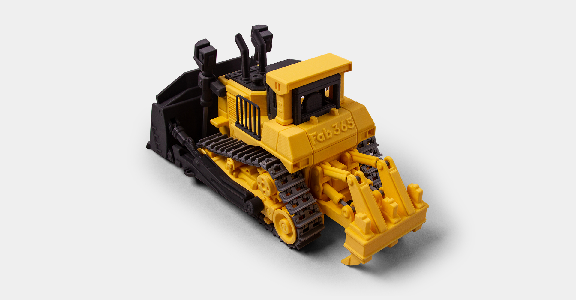 「3D打印图纸下载」Fab365 Crawler Dozer 推土机-aRAY「爱生活.爱剁手.爱折腾」