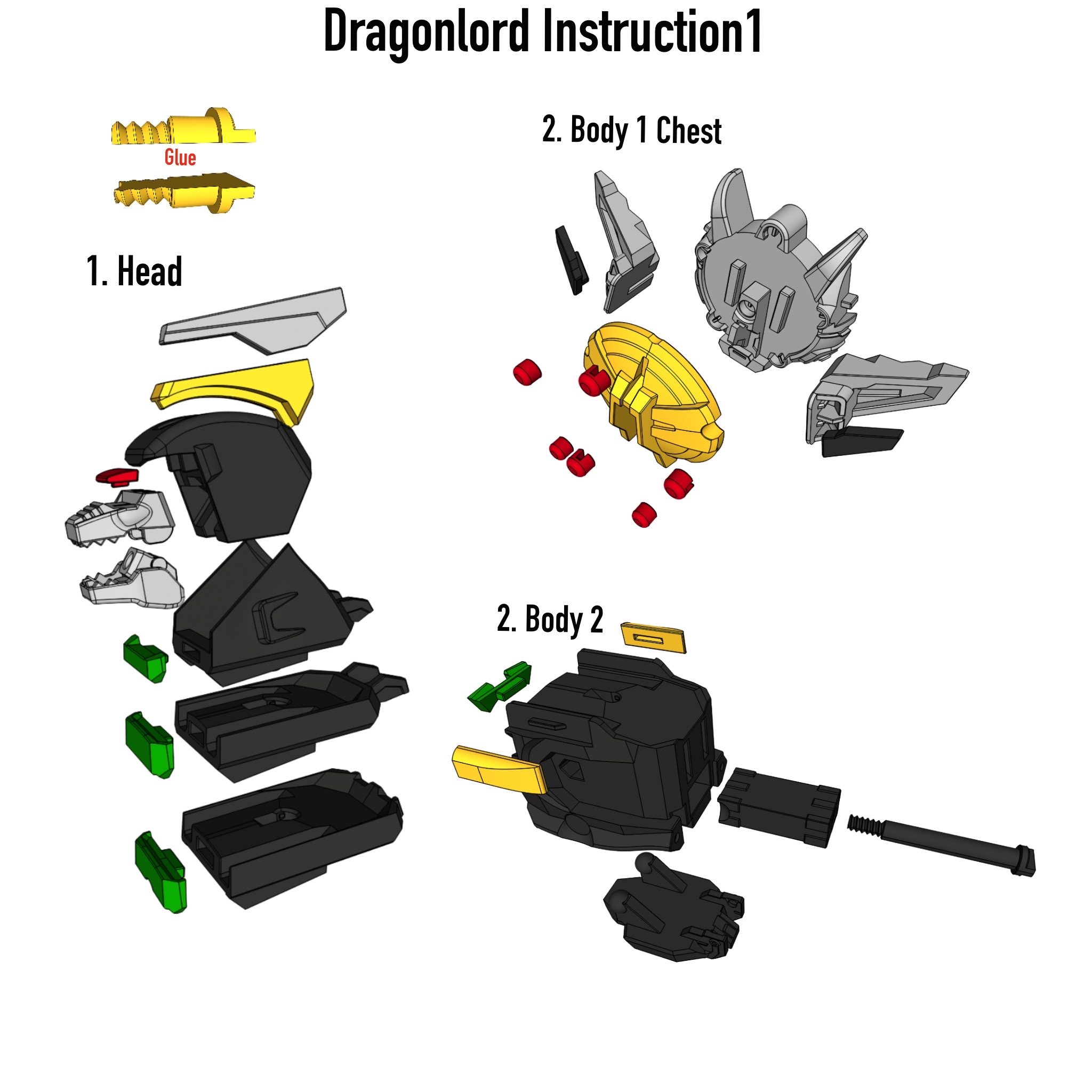 「3D打印图纸下载」TOYMAKR3D Dragonlord-aRAY「爱生活.爱剁手.爱折腾」