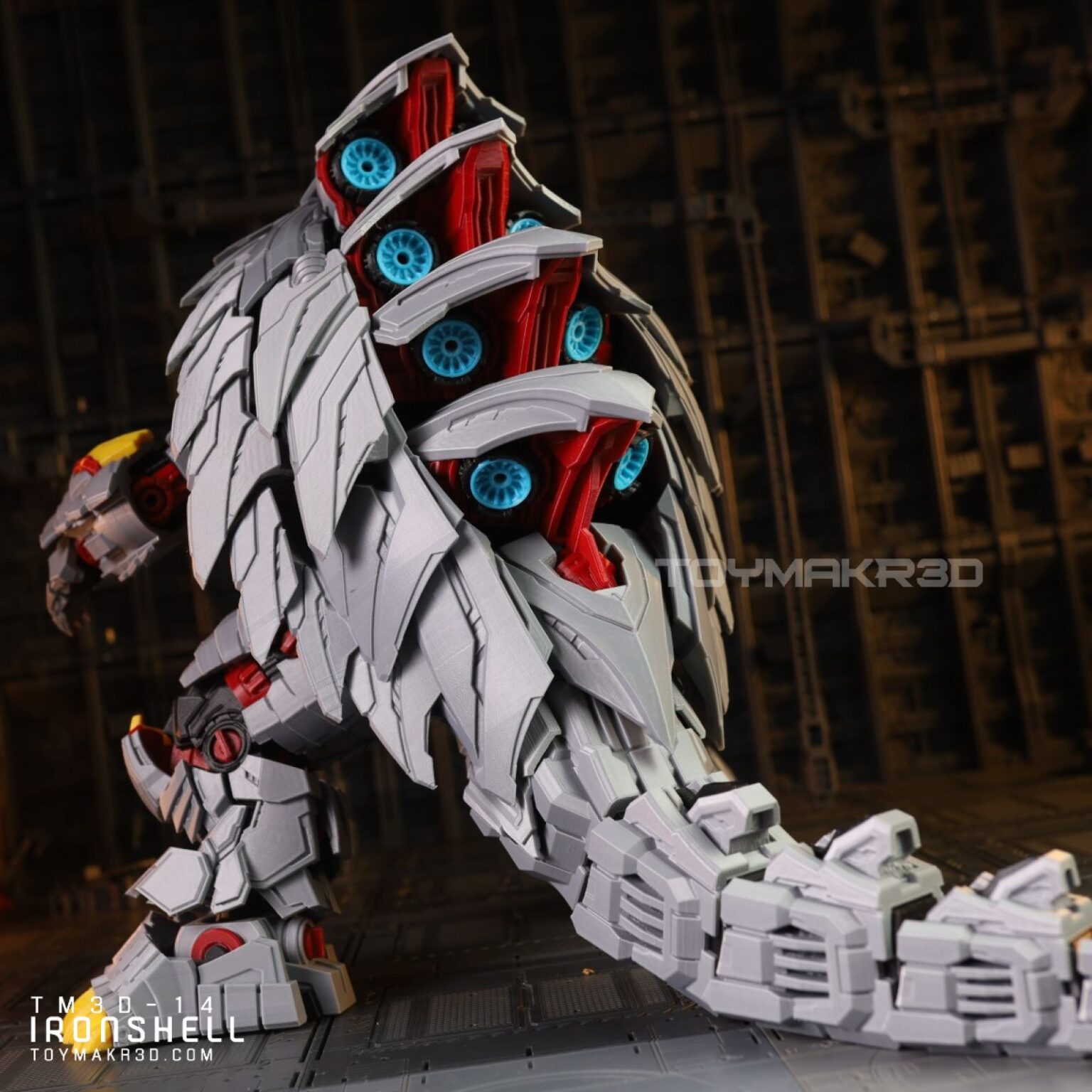 「3D打印图纸下载」TOYMAKR3D Ironshell 铁壳-aRAY「爱生活.爱剁手.爱折腾」